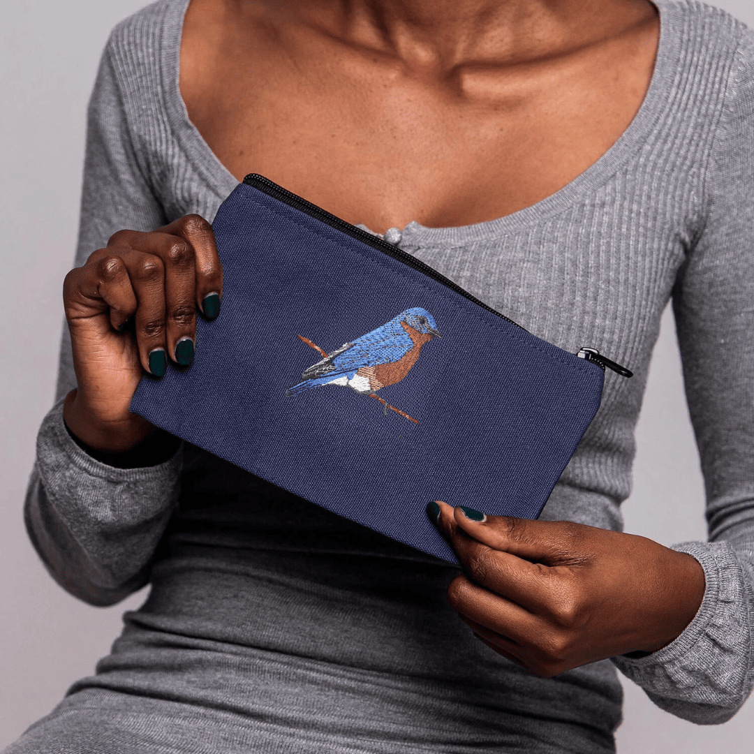 Bluebird "The Pochi Pouch" Blue – American Jazz Museum