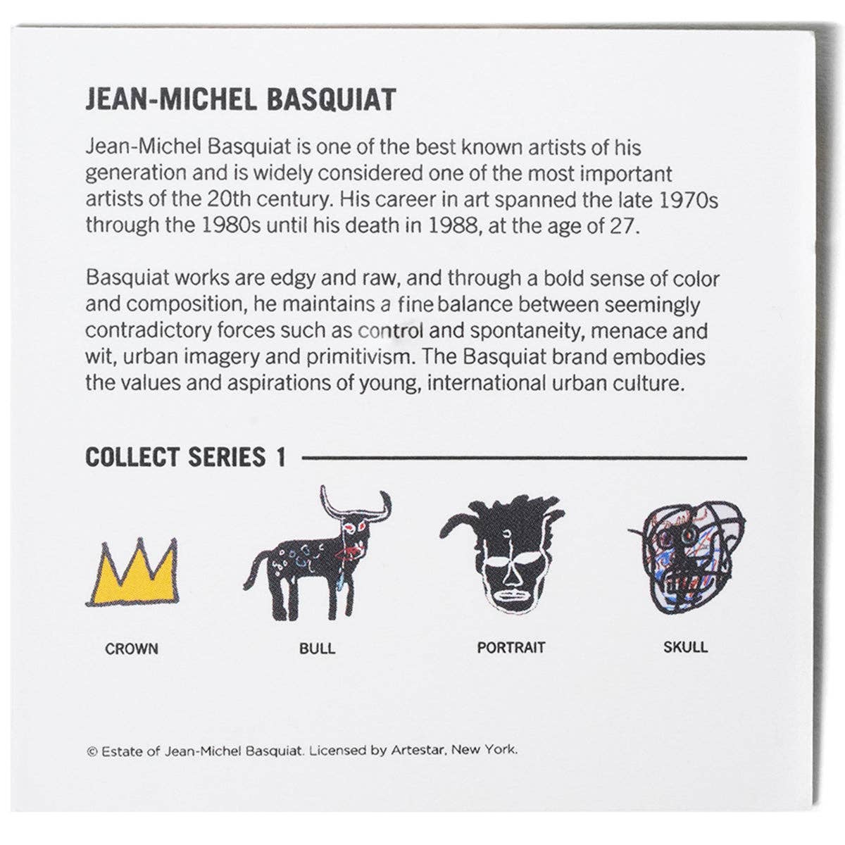 JEAN-MICHEL BASQUIAT - Skull Pin – American Jazz Museum