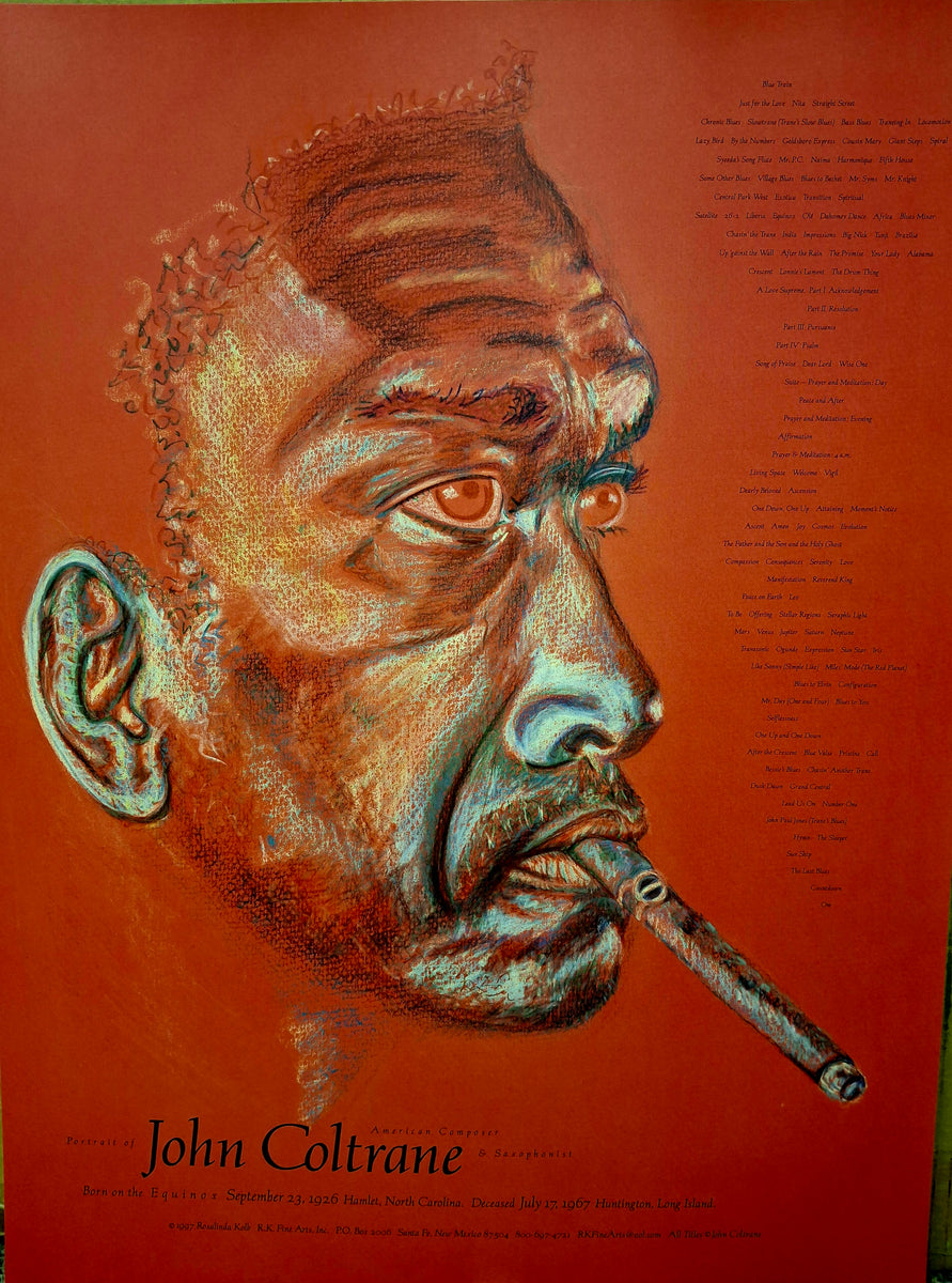 John Coltrane Poster American Jazz Museum