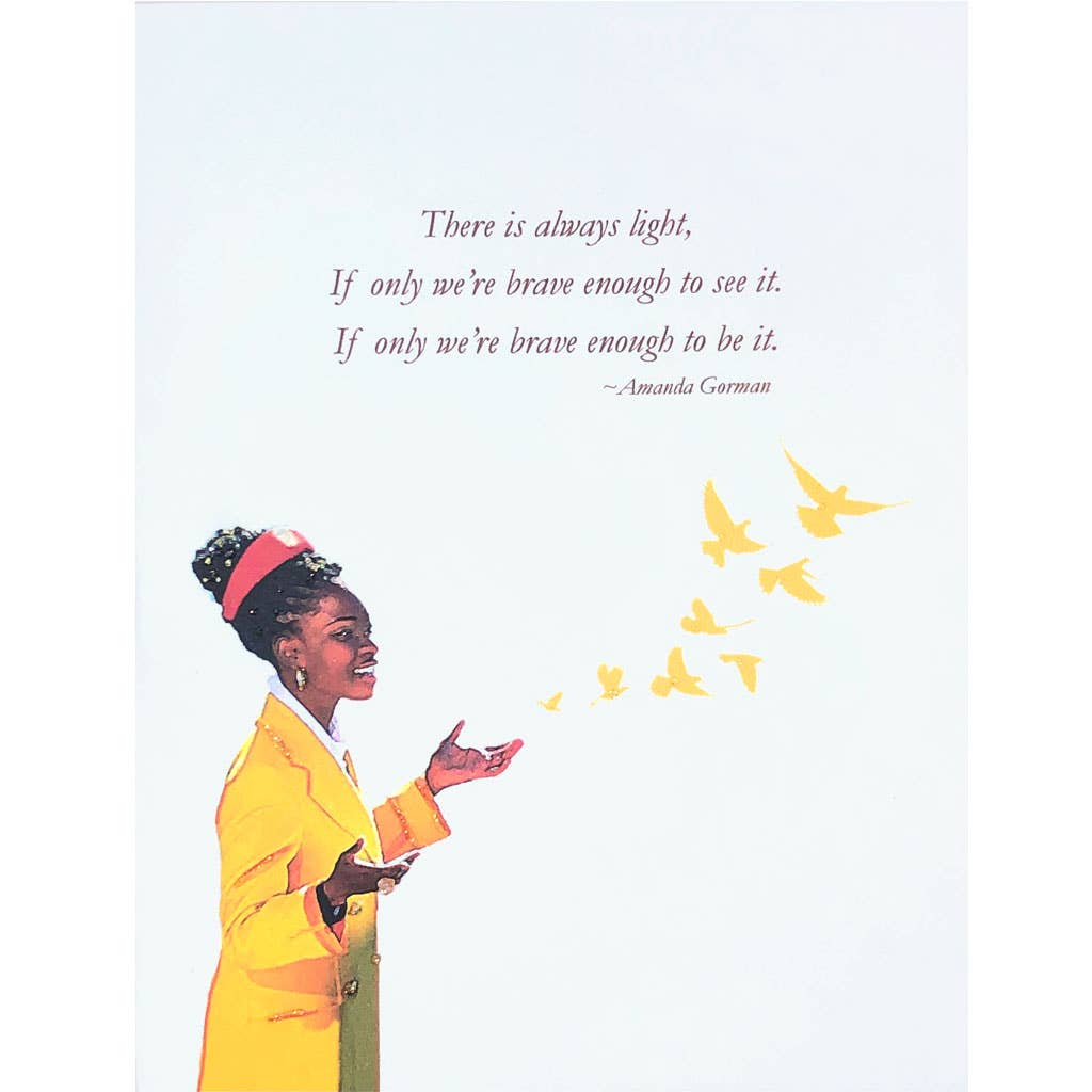 Amanda Gorman Poem Card – American Jazz Museum